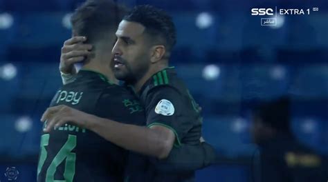 هدف رياض محرز في مرمي ابها بالدوري السعودي بطولات