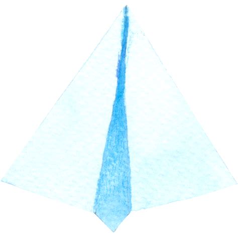 Paper Rocket Watercolor Cartoon 10189850 Png