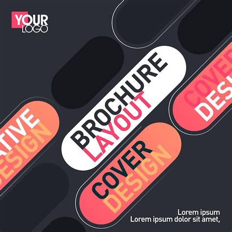 Premium Vector Business Vector Brochure Template Layout Cover