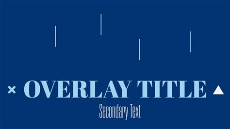 Classic Motion Titles 05 Candymustache