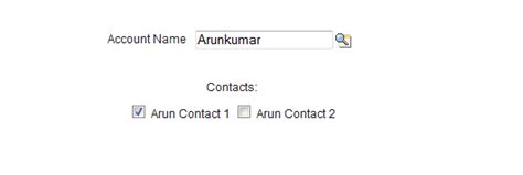 Getting Related Contact Records As A Inputcheckbox Values For The