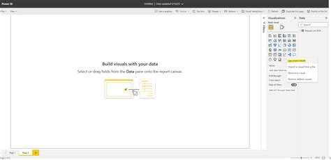 Prob In Getting More Visuals Microsoft Fabric Community