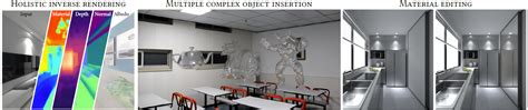 learning based inverse rendering of complex indoor scenes with