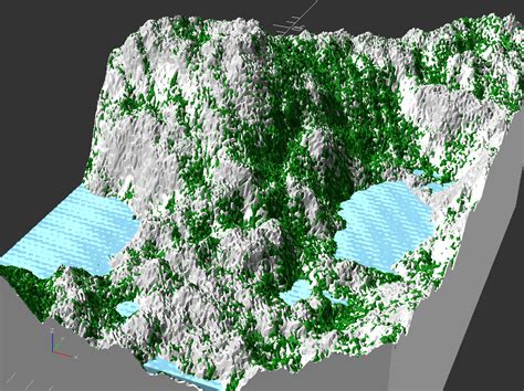Some Landscaping In Scad Using A Mesh Module From My Lib And Feed It With Gistgithub