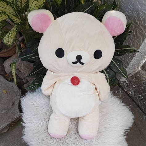 San X Rilakkuma Korilakkuma White Bear 18 Inches Original Japan