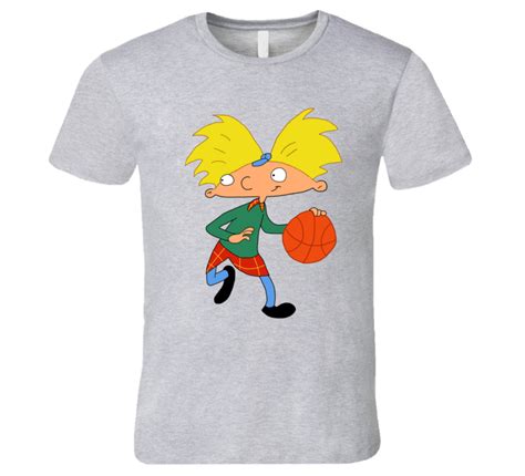 Hey Arnold Cartoon Character T Shirt