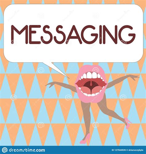 Text Sign Showing Messaging Conceptual Photo Communication With Others