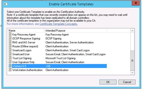 Creating A Vsphere 6 Certificate Template In Active Intended For Domain Controller Certificate