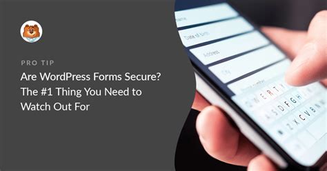 Wordpress Form Security Watch Out For These Security Risks