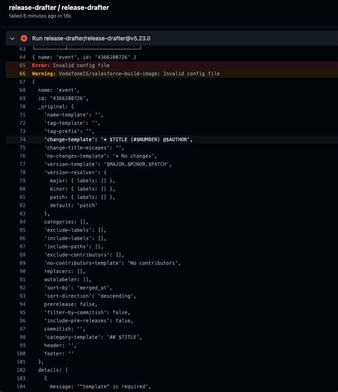 Error Invalid Config File When Trying To Fetch The Config File From A