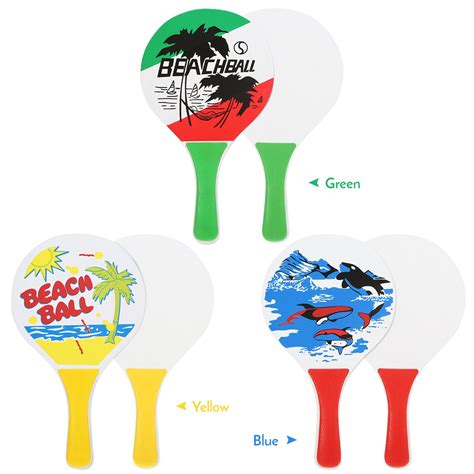 Strand Paddle Bal Game Set Strand Paddle Badminton Grandado