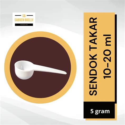 Sendok Takar 10 20 Ml Lazada Indonesia