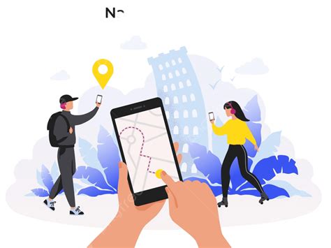 Application Mobile App Vector Hd Png Images Navigation App Mobile