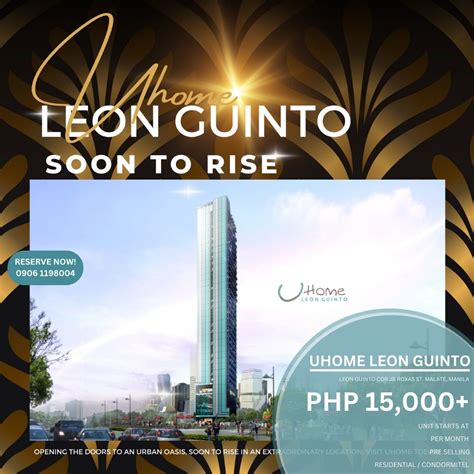 University Home UHOME LEON GUINTO On Carousell