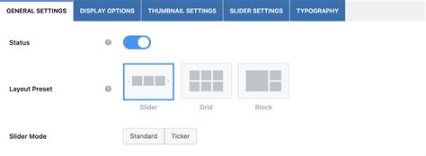 How To Set Layout Preset In The Category Slider Help Center