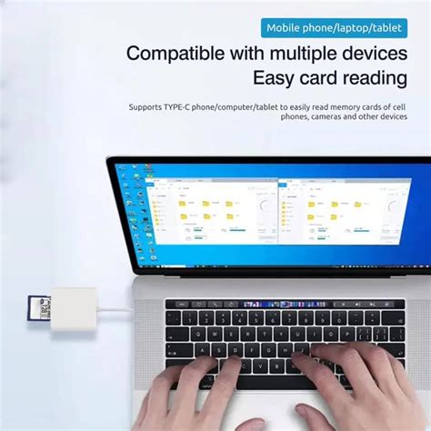 Multifunction Card Reader Usb C Type C Sd Reader Supports Sd And Micro
