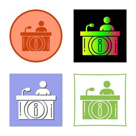 Information Desk Vector Icon 30960269 Vector Art At Vecteezy
