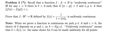 solved problem 5 ∗ recall that a function f a→b is