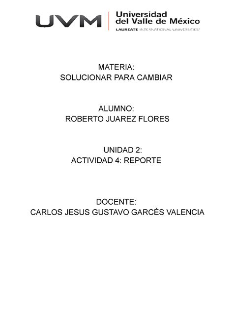 A4 RJF Actividad Actividad 5 Brainstorming MATERIA SOLUCIONAR