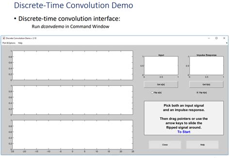 Solved Discrete Time Convolution Demo Discrete Time Chegg Com