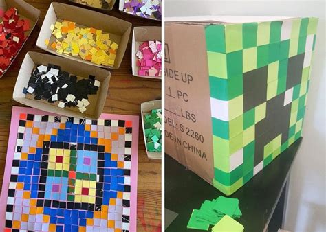 10 Fun And Colorful Paper Mosaic Crafts For Creative Minds