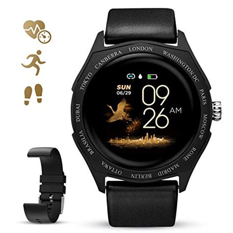 Smartwatch Donna Uomo GOKOO Impermeabile Orologio Intelligente Impermeabile IP Attività