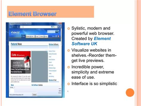New Gen Web Browsers And Search Tools Pptx Browsers Computer Software And Applications