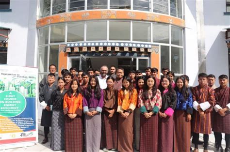 Training On Building Energy Efficiency Jigme Namgyel Engineering College