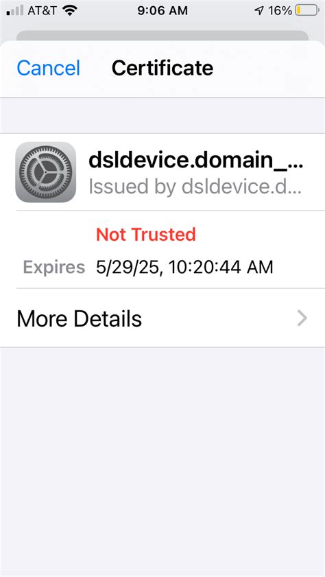 What Does Not Trusted Certificate Means Apple Community