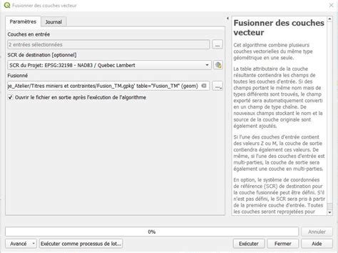 Guide QGIS Logiciel libre Géologie Québec