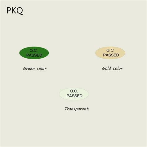 Qc Adhesive Label Sticker Custom Label Sticker Qc Passed Stickers