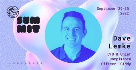 We Are Excited To Announce Dave Lemke As A Speaker At Silicon Slopes Summit 22 Dave Is The Cfo