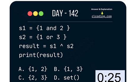 Python Coding Challenge Day 142 What Is The Output Of The Following Python Code ~ Computer