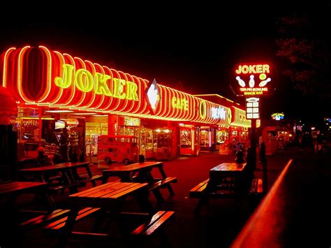 Ingoldmells At Night By David Myers At