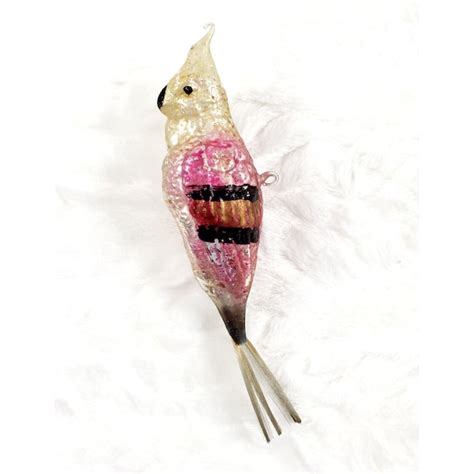 Vintage Spun Glass Etsy
