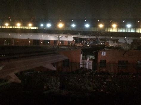 South Africa Ba Boeing 747 400 Crashes Into Johannesburg Airport Building