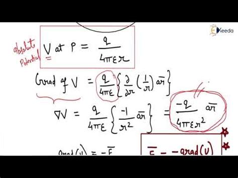 Relationship Between E And V Video Lecture Electrical Engineering EE