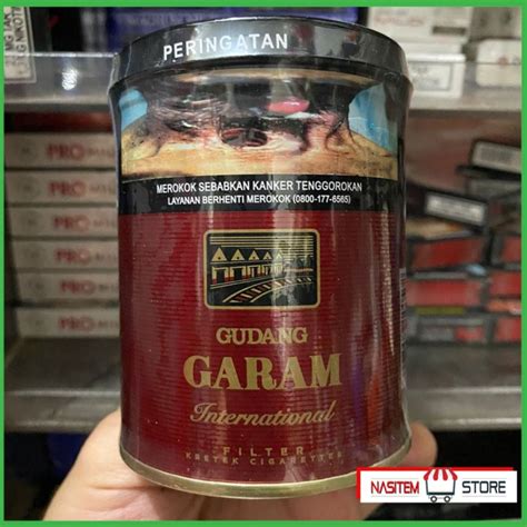 Jual Rokok Gudang Garam International Filter Kretek 1 Kaleng Isi 50
