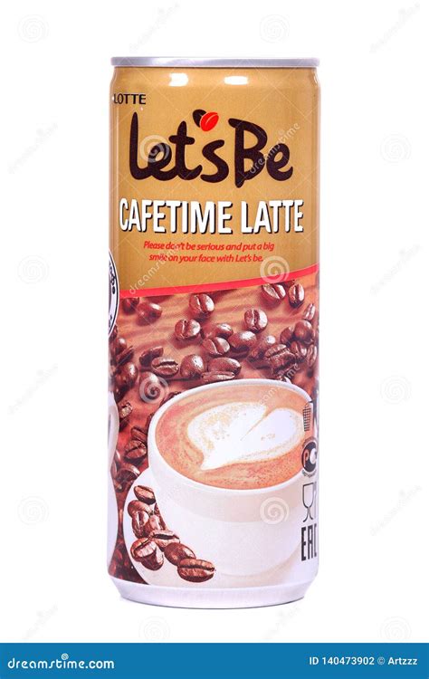 Lotte Let`s Be Latte editorial photography. Image of aroma - 140473902