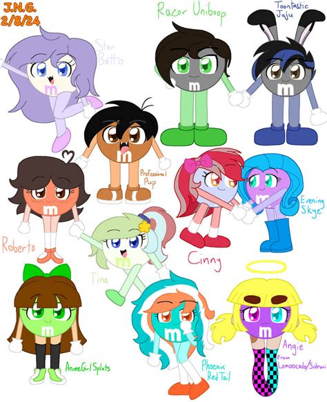 Mandms People Part 2 By Truejackster2001 On Deviantart