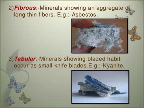 Minerals