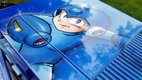 Cksigns1s Super Cool Airbrushed Mega Man Nes Console Tgg