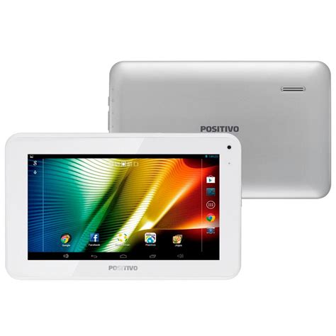 Tablet Positivo T705 Branco Tela 7 4GB Câmera Wi Fi Suporte à