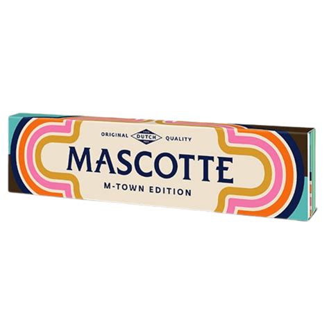 Mascotte M Town Edition Vibrant And Funky Rolling Papers