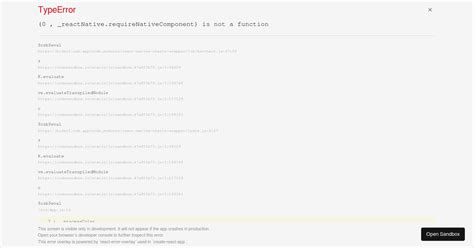 React Native Forked Codesandbox