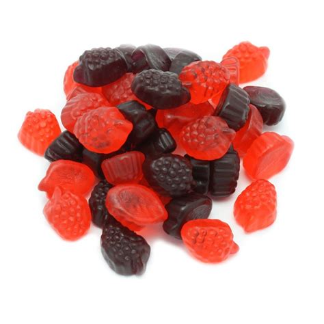 Raspberry Gummy Red And Black Land Of The Gummies