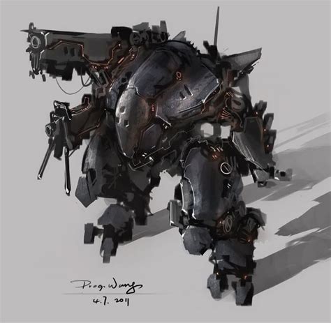 Everyday Mech 2 By Progv On Deviantart Mecha Mech Robots Concept