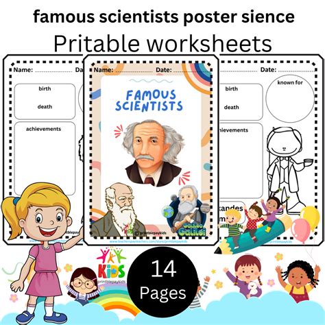 Famous Scientists Poster Sience Classroom Made By Teachers