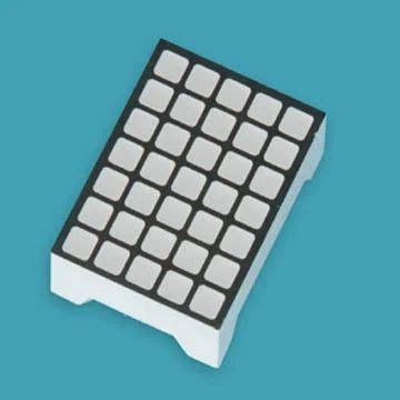 X Square LED Dot Matrix Display Dimension X X Mm At