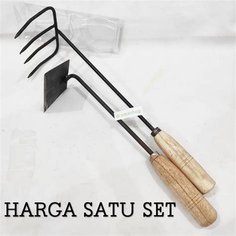 Jual Cangkul Mini Garukan Sampah Cangkul Kecil Cakar Ayam Mini